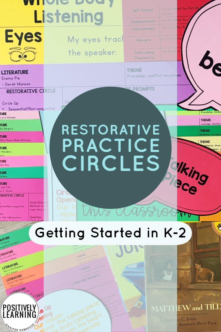 Restorative Practice Books - Positively Learning