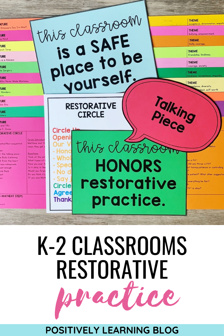 Restorative Practice Books - Positively Learning