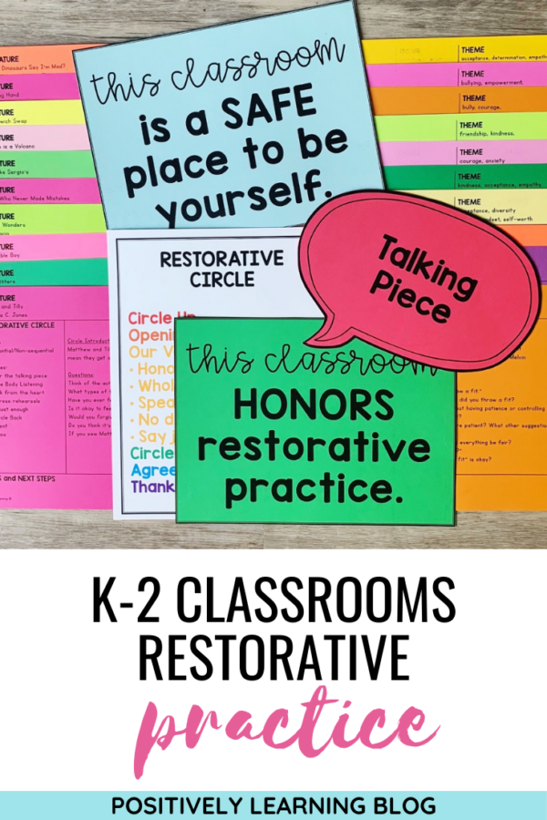 Restorative Practice Books - Positively Learning