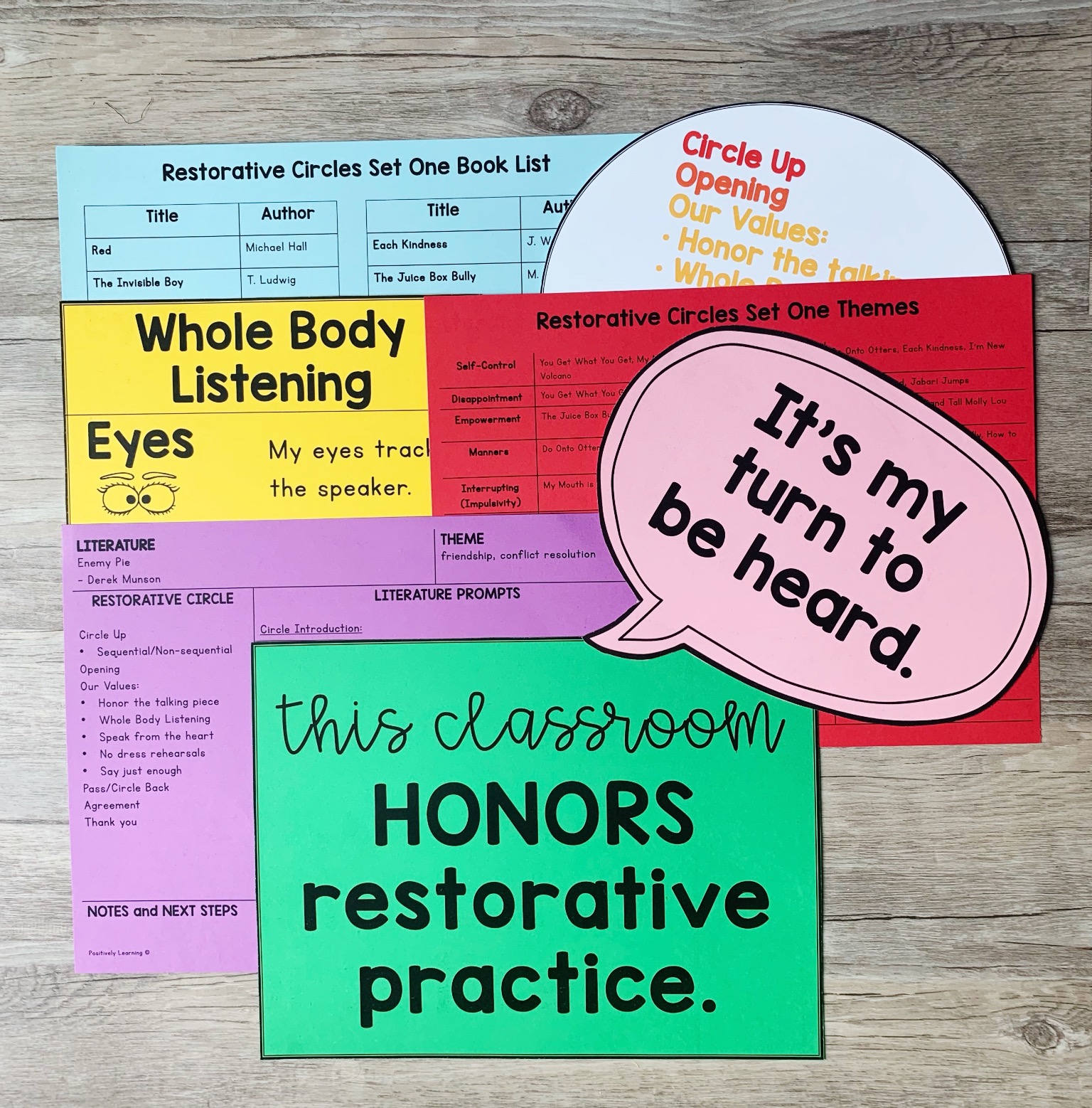 Restorative Practice Books - Positively Learning