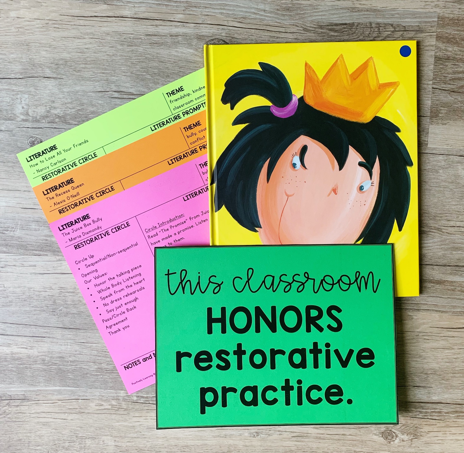 Restorative Practice Books - Positively Learning