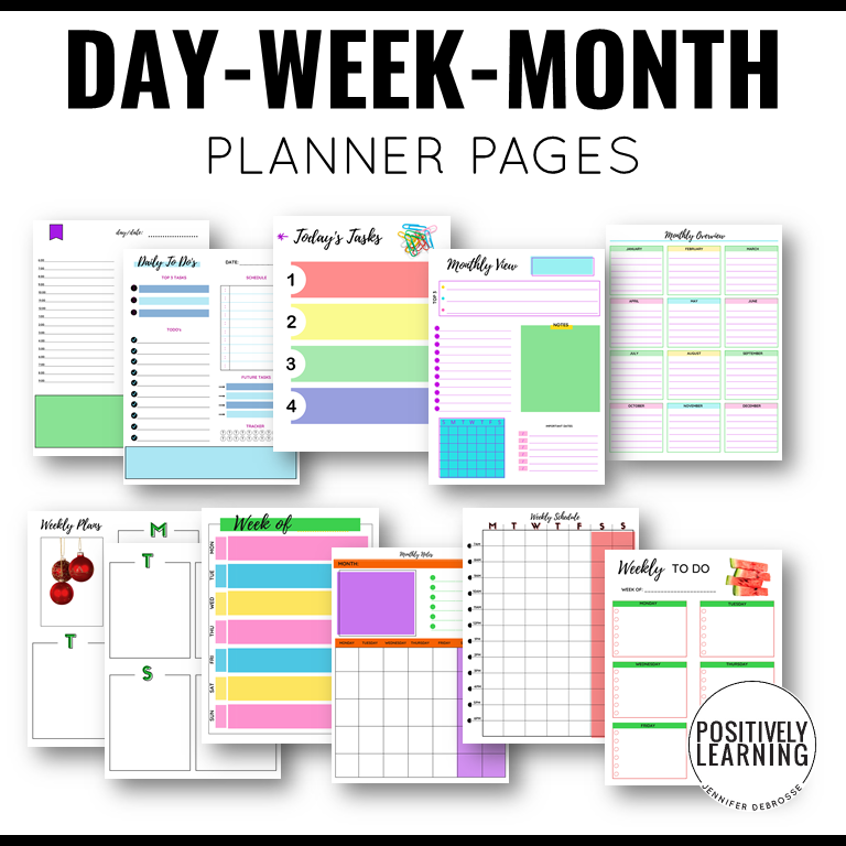 Special Educator Planner Pages - Positively Learning