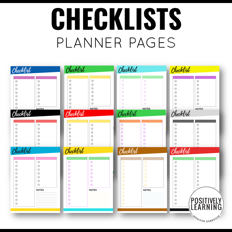 Special Educator Planner Pages - Positively Learning