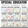 Planners for Special Educators - Positively Learning