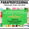 Paraprofessional Training Course for Special Educators - Positively ...