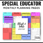 Special Educator Planner Pages - Positively Learning