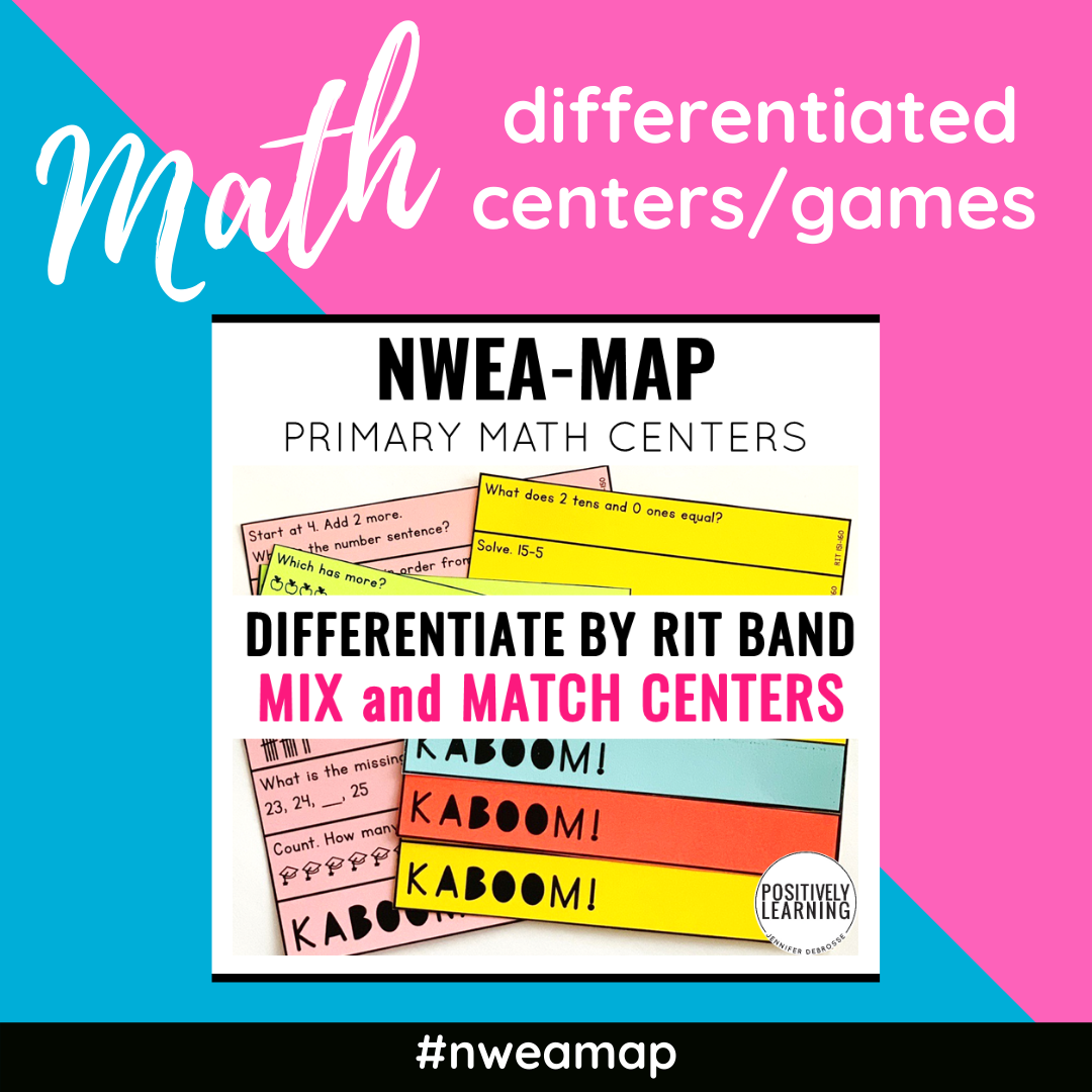 Math Centers and Test Prep Games - Positively Learning