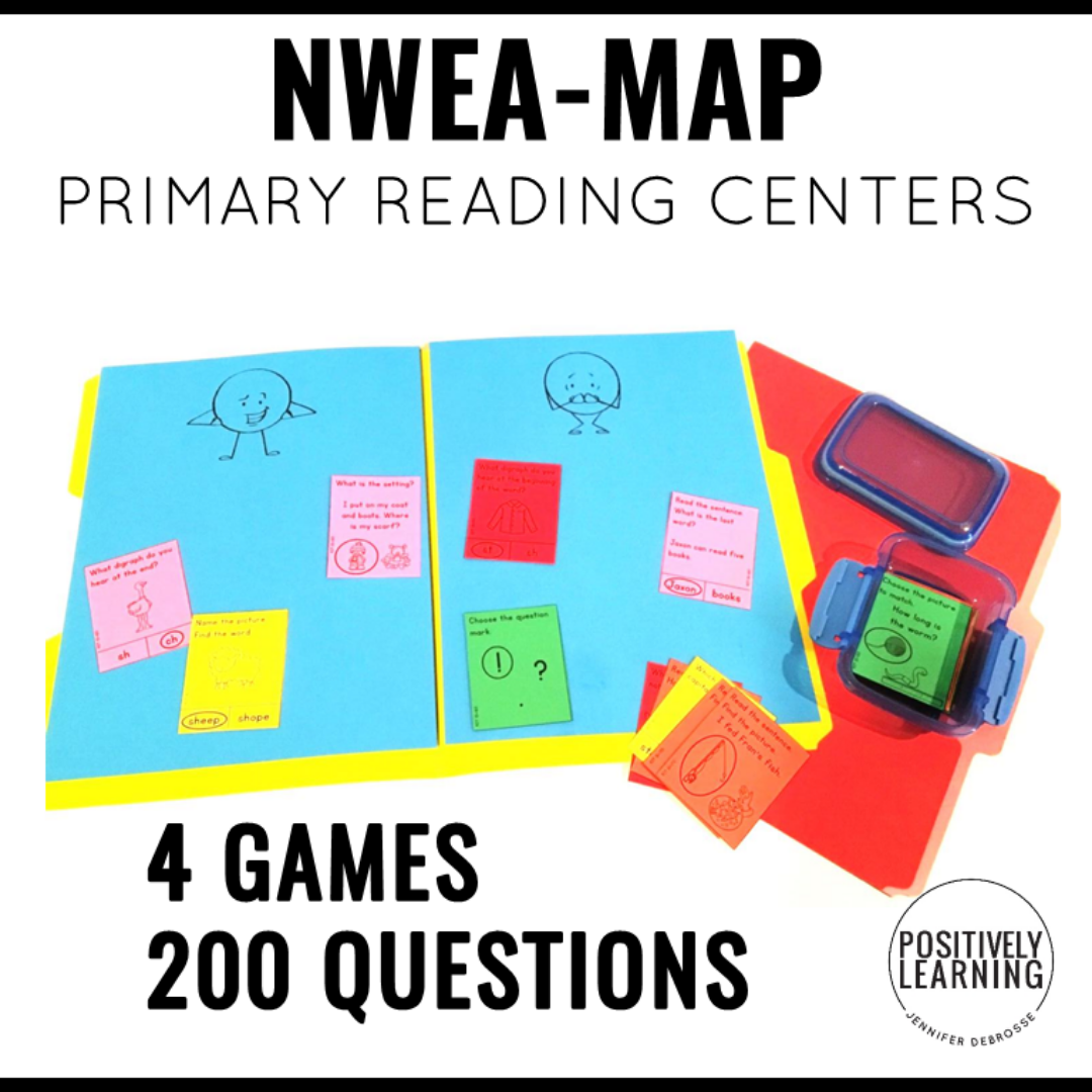 Test Prep Literacy Centers and Games - Positively Learning
