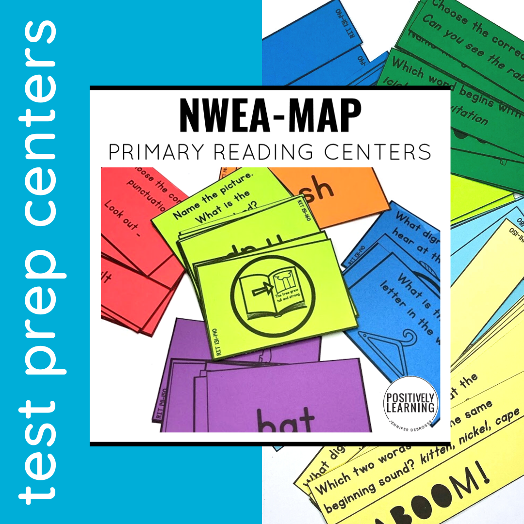Test Prep Literacy Centers and Games - Positively Learning