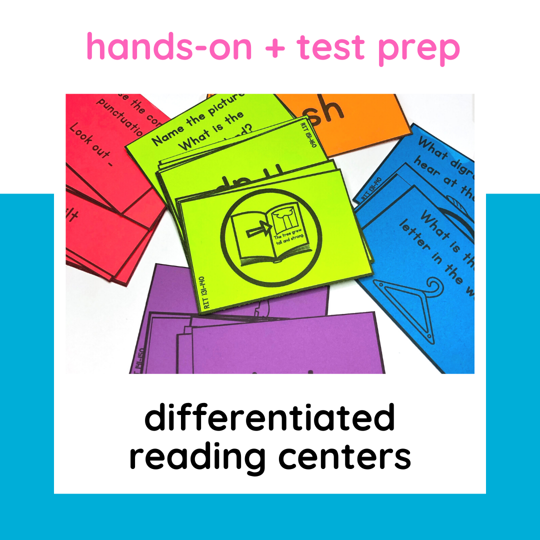 Test Prep Literacy Centers and Games - Positively Learning