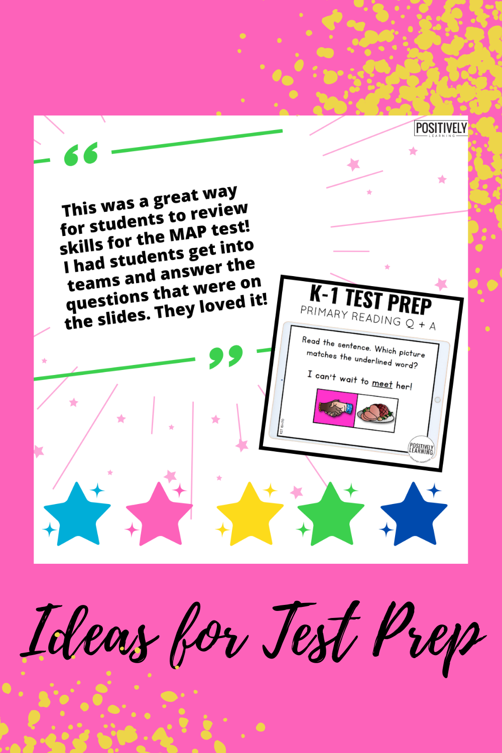 Reading Test Prep Practice - Positively Learning