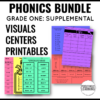 First Grade Phonics Intervention Bundle - Positively Learning