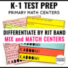 Math Centers and Test Prep Games - Positively Learning