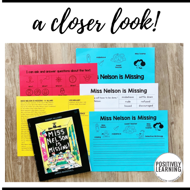 Comprehension Skills Using Read Aloud Books - Positively Learning