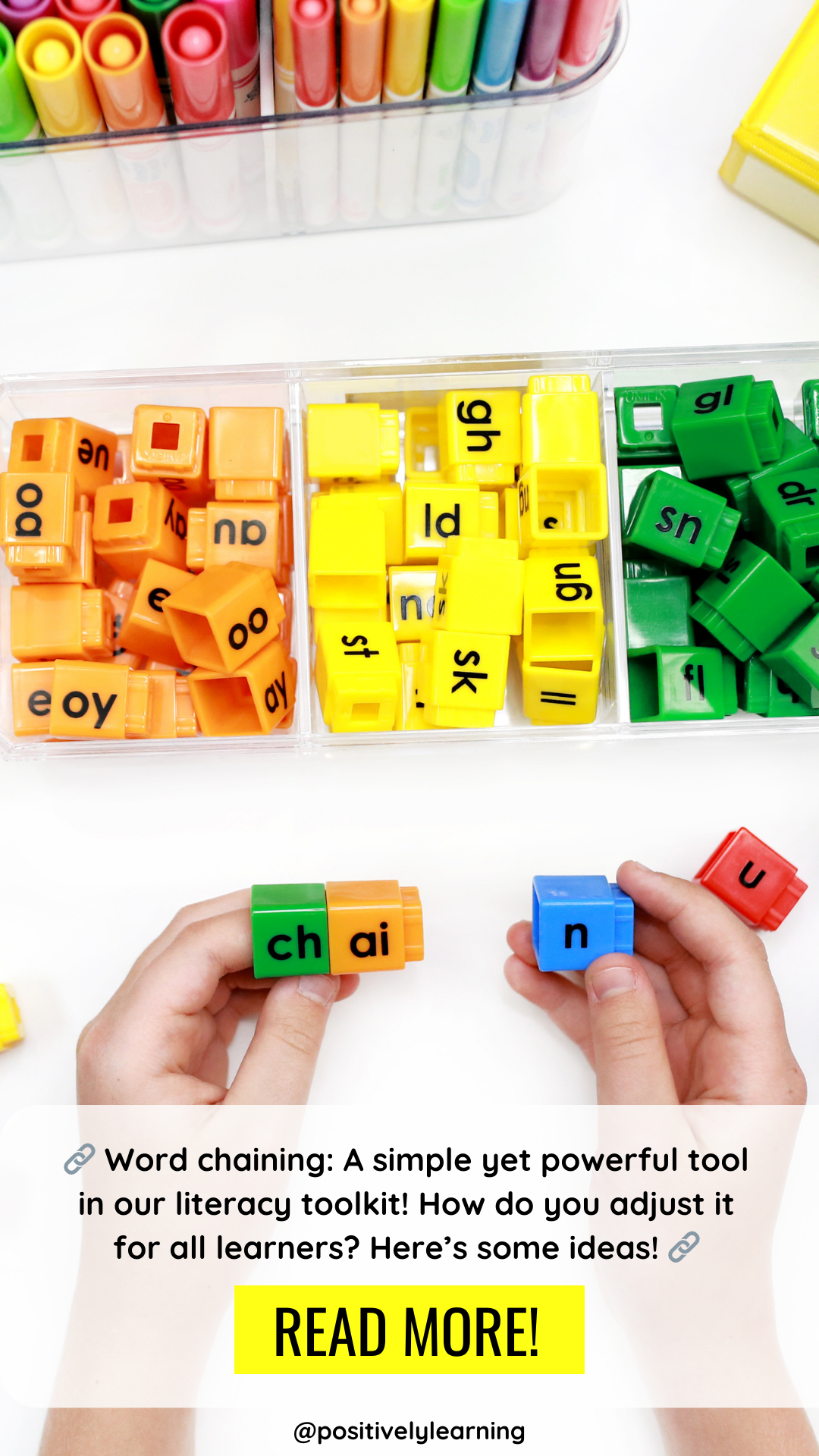 Word Chaining Activities - Positively Learning