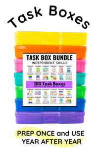 Task Boxes for Independent Work Systems - Positively Learning