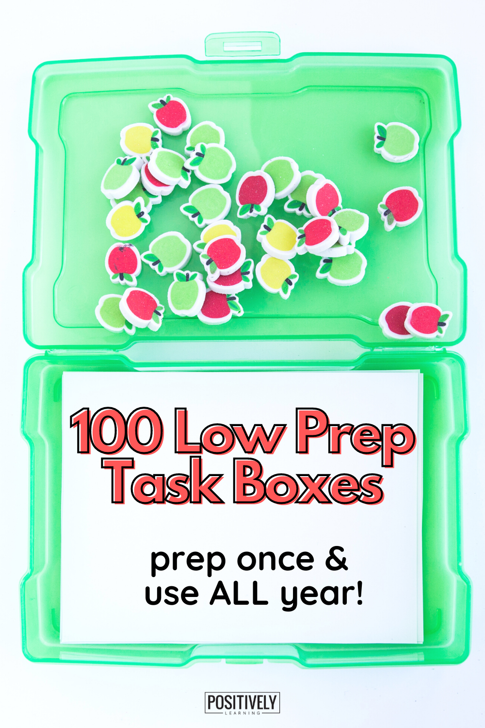 Task Boxes for Independent Work Systems - Positively Learning