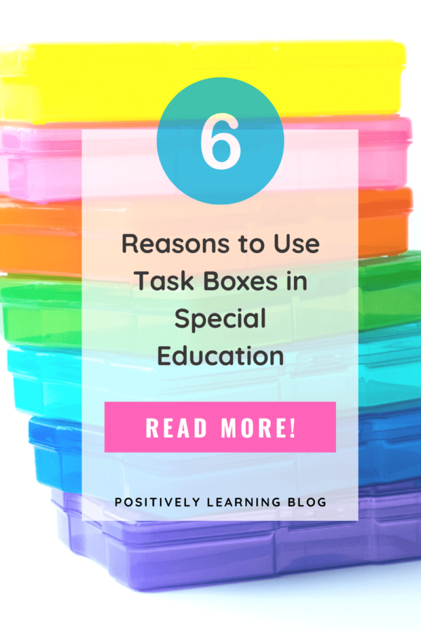 How to Use Task Boxes for Independent Work in Special Education ...