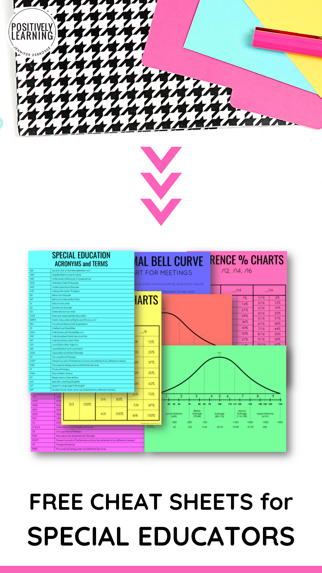 Time-Saving Special Educator Cheat Sheets - Positively Learning