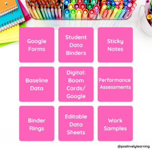 How to Make Special Education Data Work for You - Positively Learning