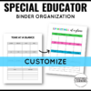 New Special Educators Teaching Binder - Positively Learning