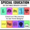 Special Educator Binder Organization - Positively Learning