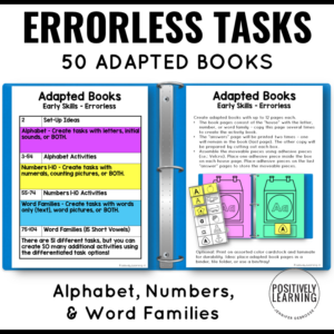 Adapted Books for Special Education - Positively Learning