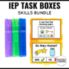 IEP Skills Task Boxes - Positively Learning