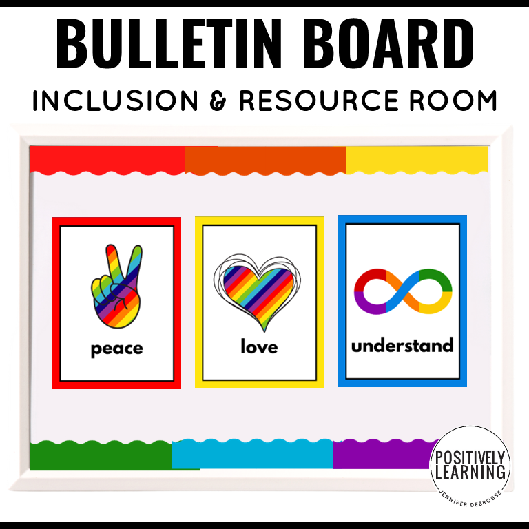 Autism Awareness Bulletin Board Kit - Positively Learning