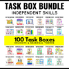 Task Boxes Holiday Bundle - Positively Learning