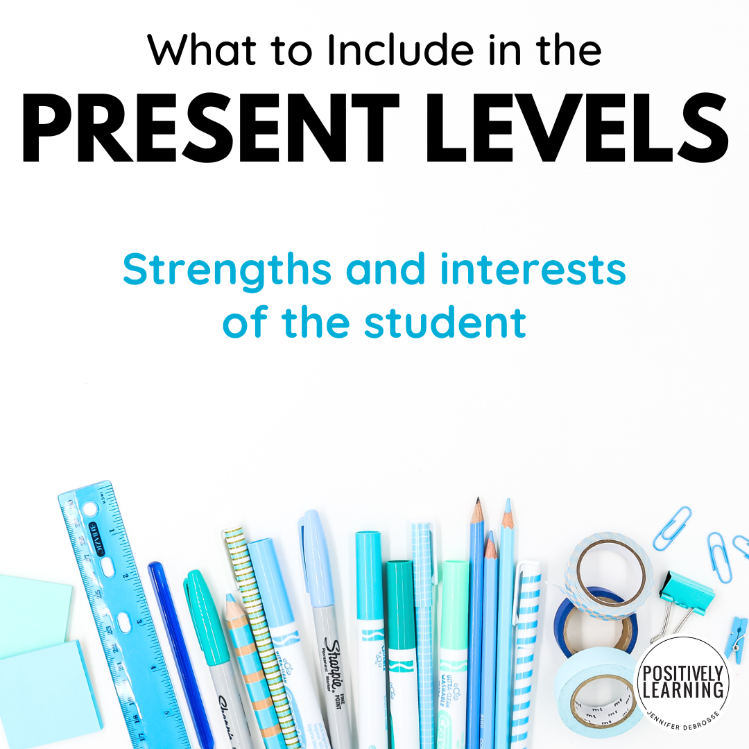 Understanding Present Levels in Special Education - Positively Learning