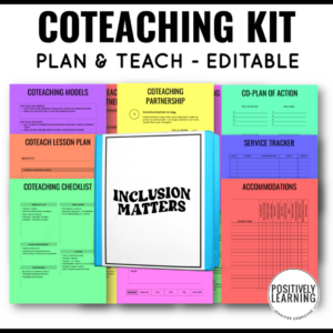 Inclusion Tips for Special Education Co-Teaching - Positively Learning