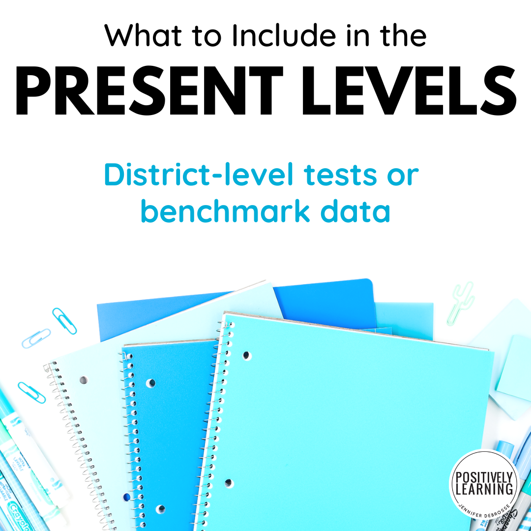 Understanding Present Levels in Special Education - Positively Learning