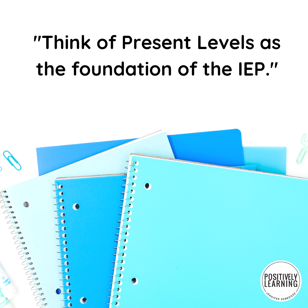 Understanding Present Levels in Special Education - Positively Learning