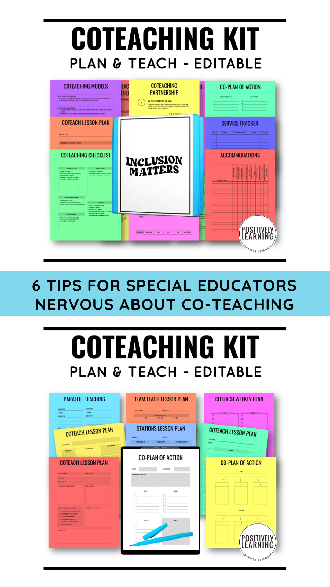 Inclusion Tips for Special Education Co-Teaching - Positively Learning