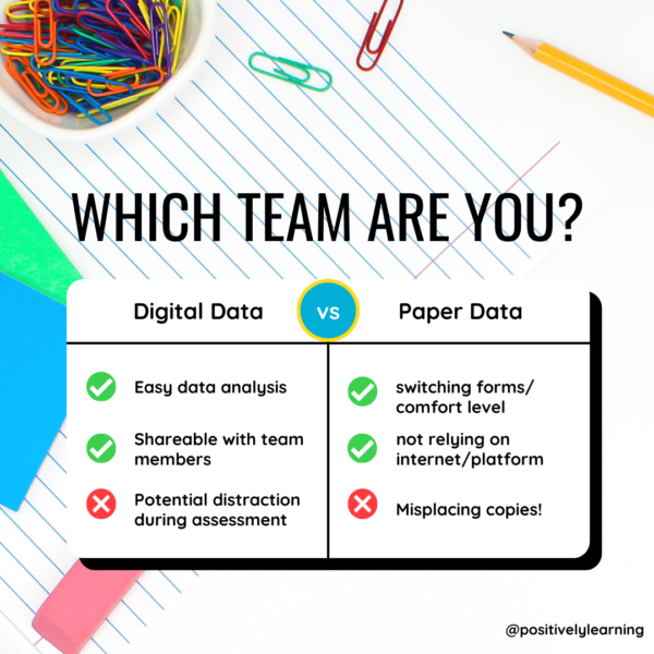 Special Education Data Collection: Paper or Digital? - Positively Learning