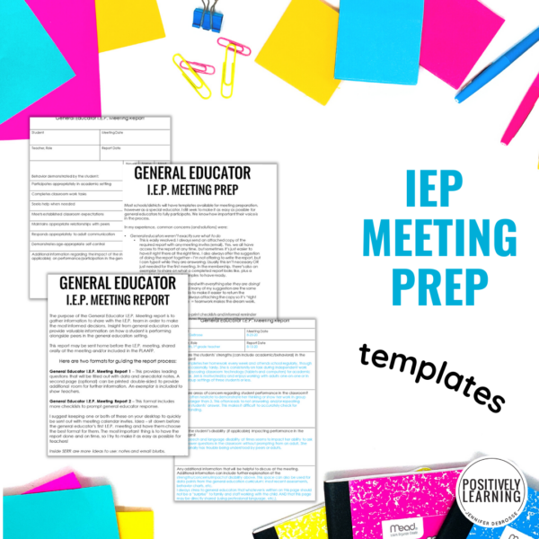 How to Prepare for an IEP Meeting - Positively Learning