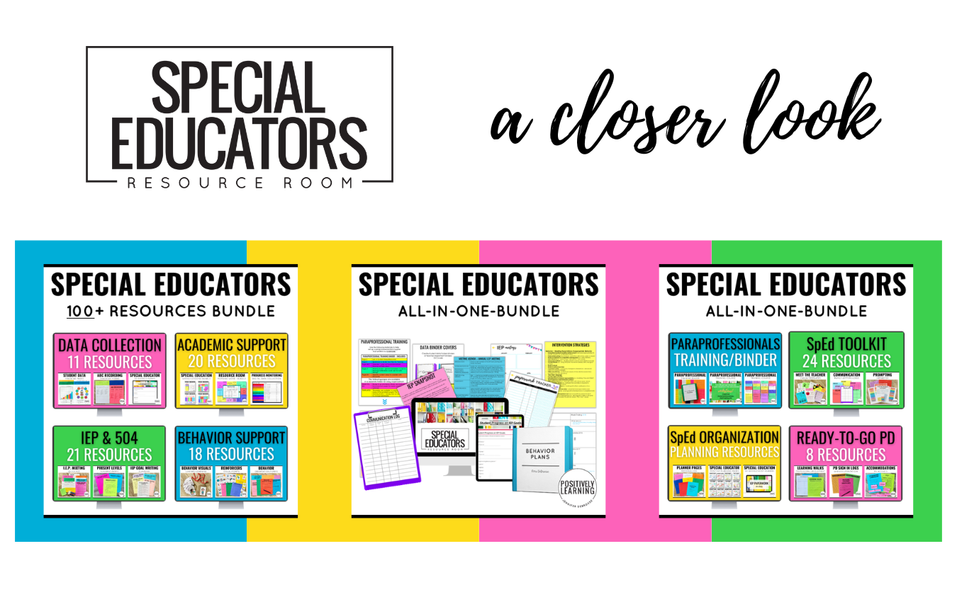 Special Educators Resource Room - Positively Learning