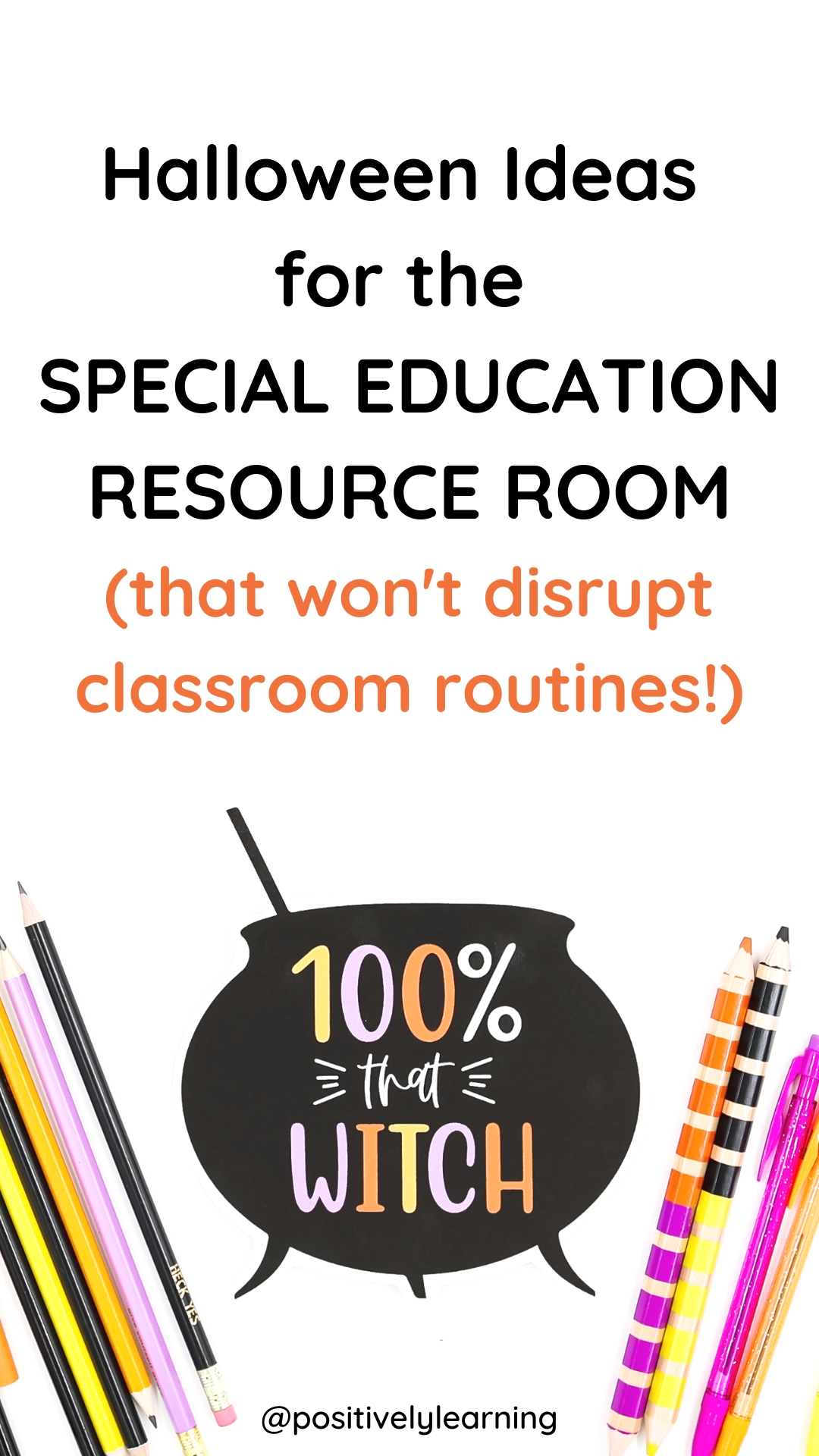 Halloween Ideas for the Special Education Classroom - Positively Learning