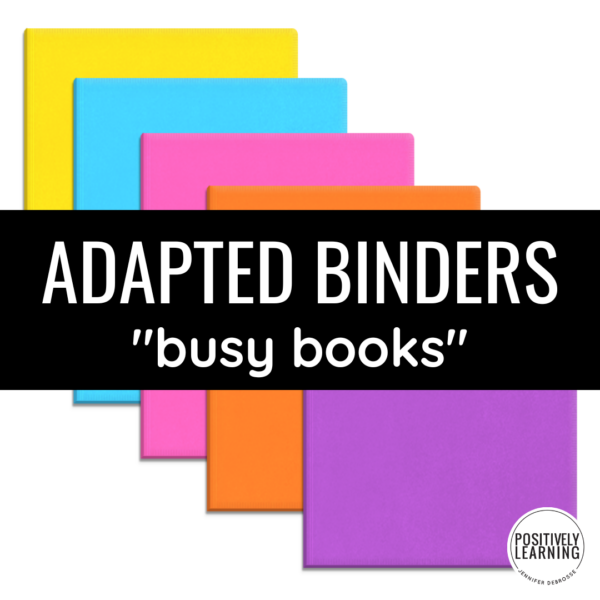 How to Use an Adapted Binder in the Classroom - Positively Learning