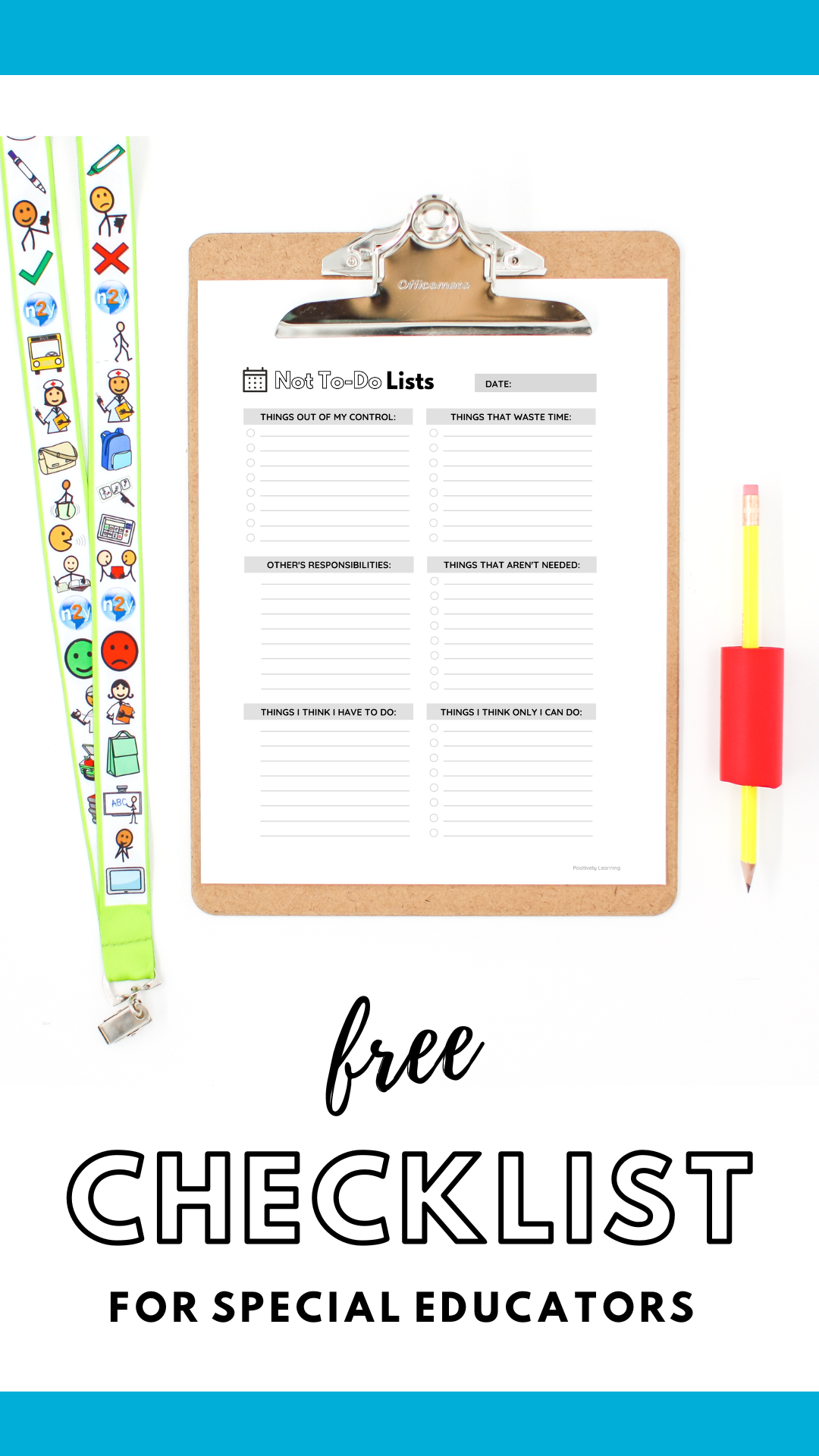 Special Educators Checklist - Positively Learning
