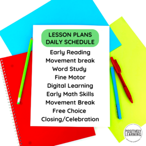 Special Education Substitute Lesson Plans - Positively Learning