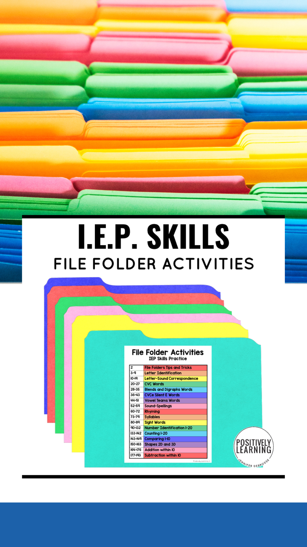 Using File Folder Activities in Special Education - Positively Learning