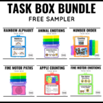 Free Task Boxes for Special Education - Positively Learning