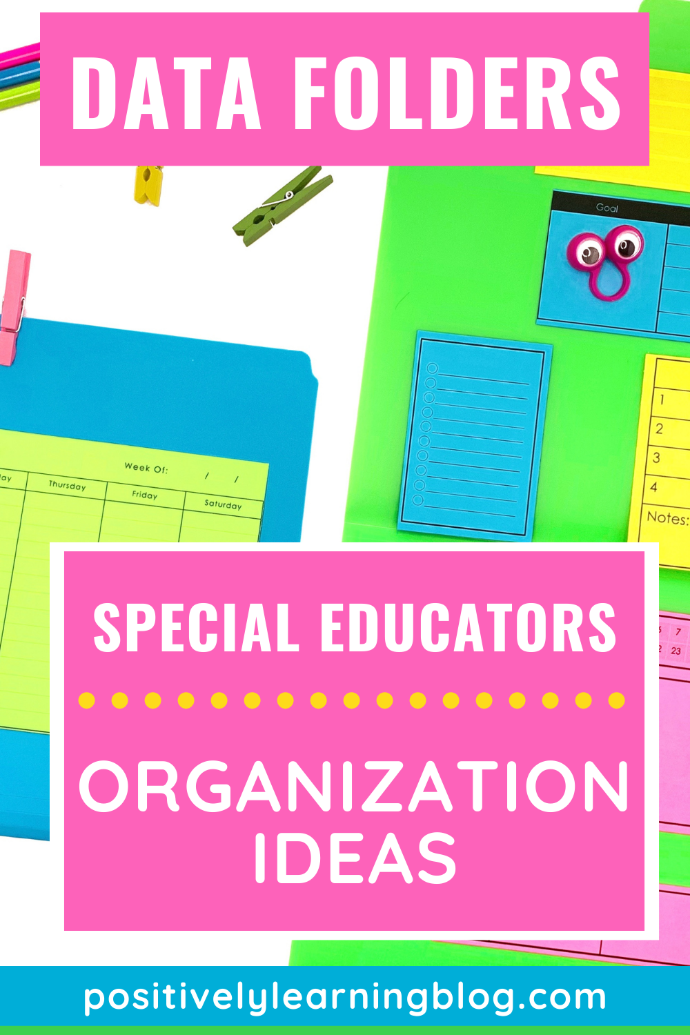 Data File Folder Organization - Positively Learning