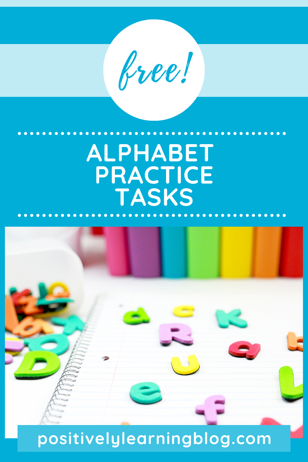 Free Alphabet Learning Activities - Positively Learning