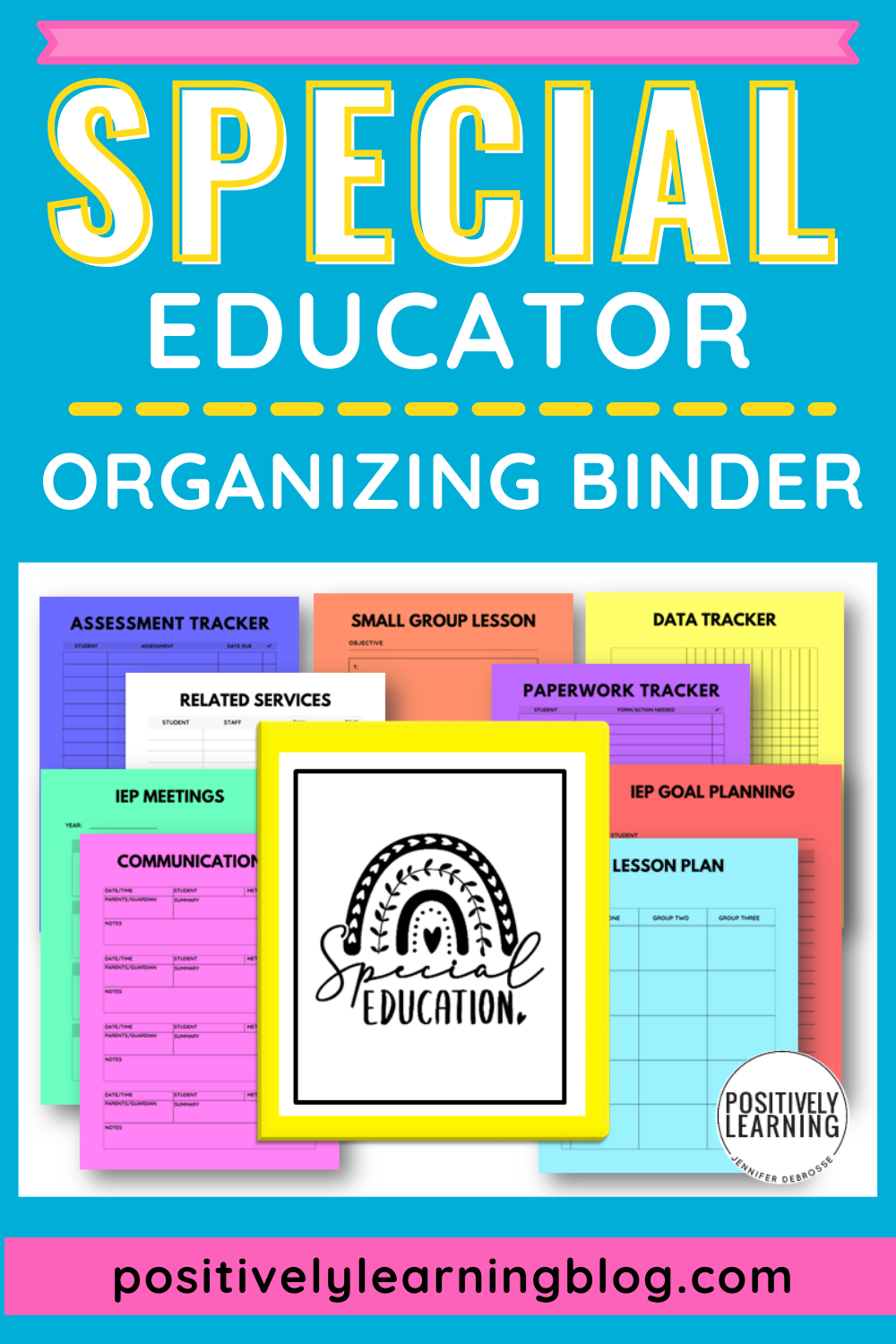 New Special Educators Teaching Binder - Positively Learning