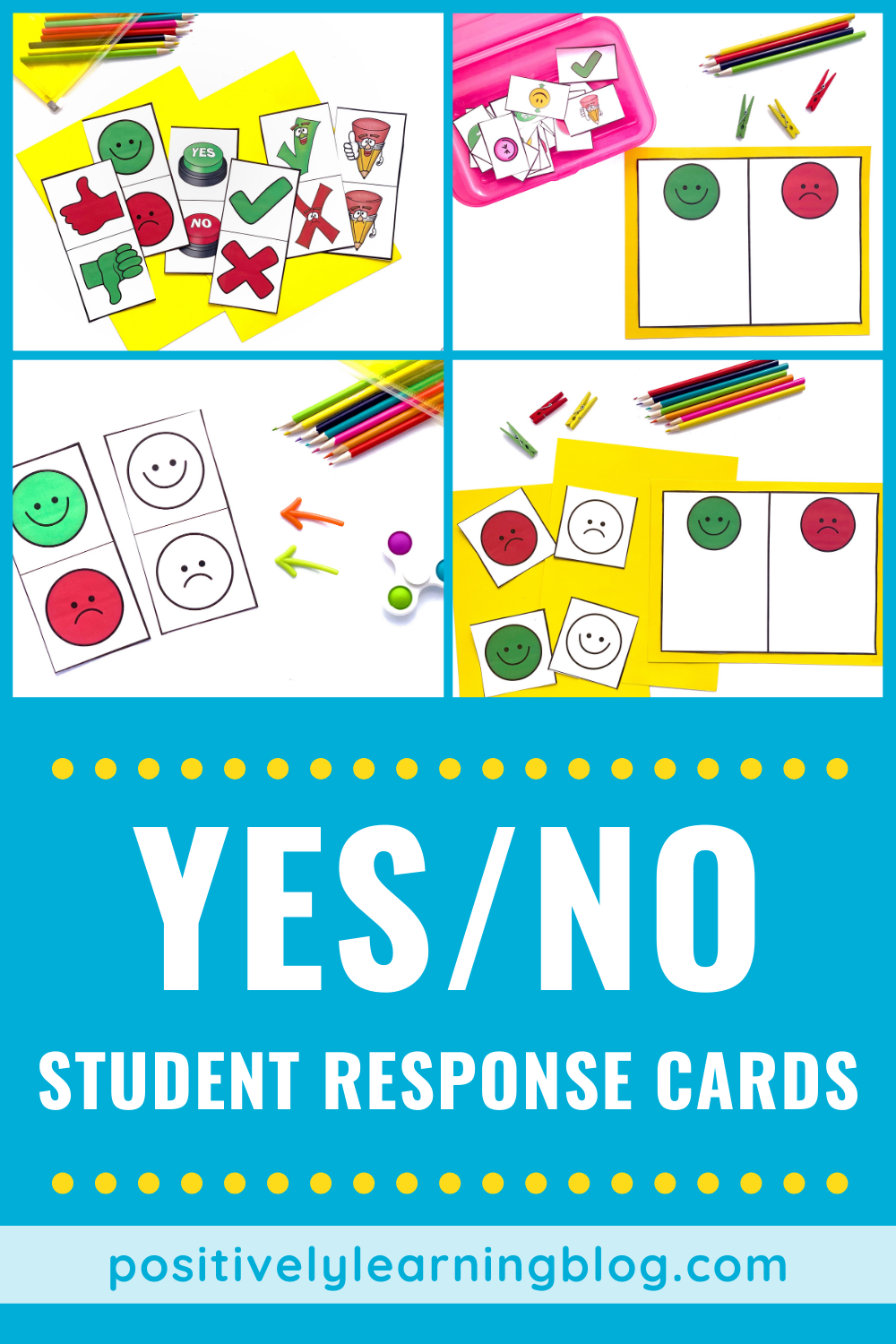 Classroom Visuals for Yes and No - Positively Learning