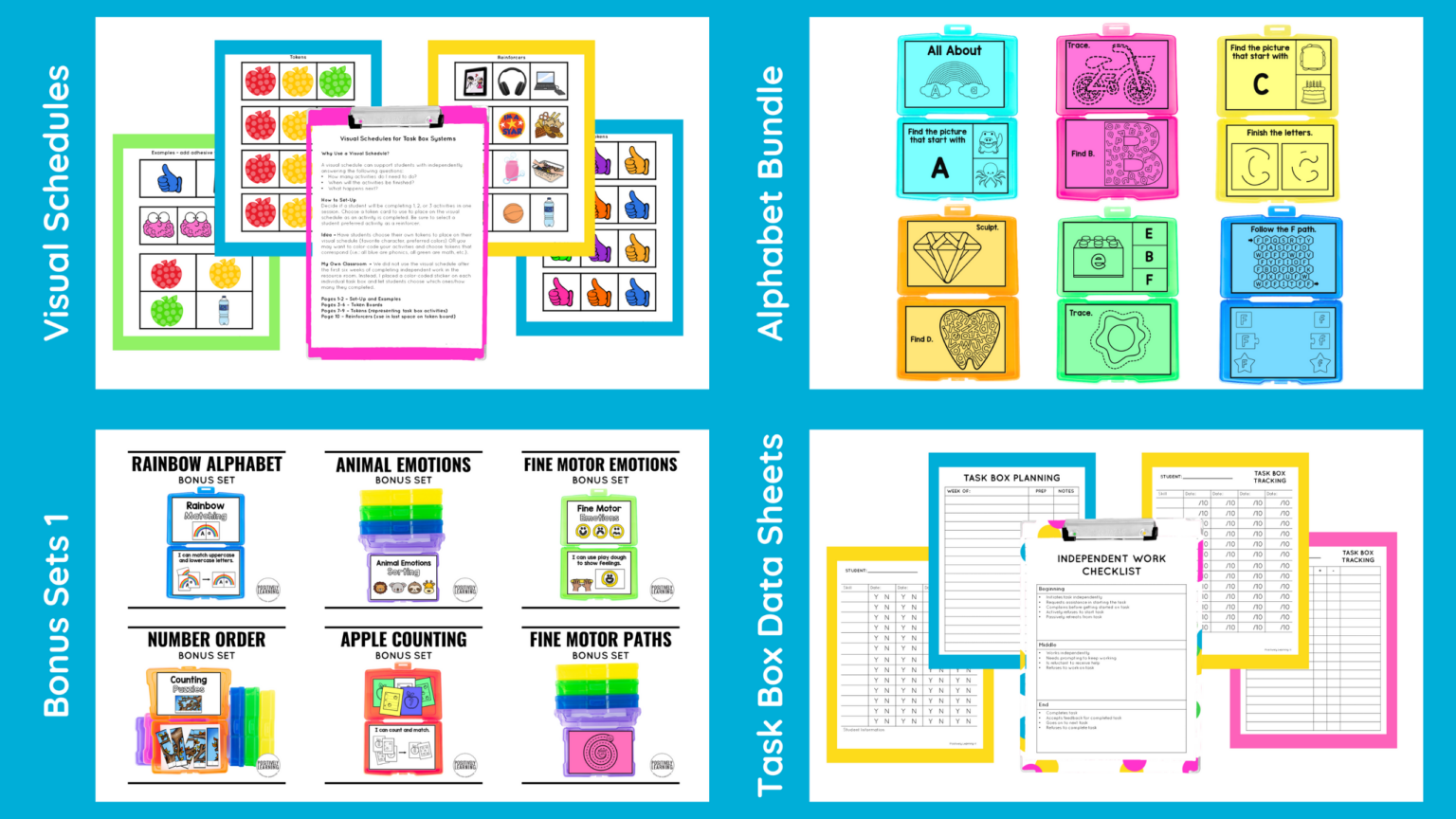 Task Boxes for Special Educators - Positively Learning