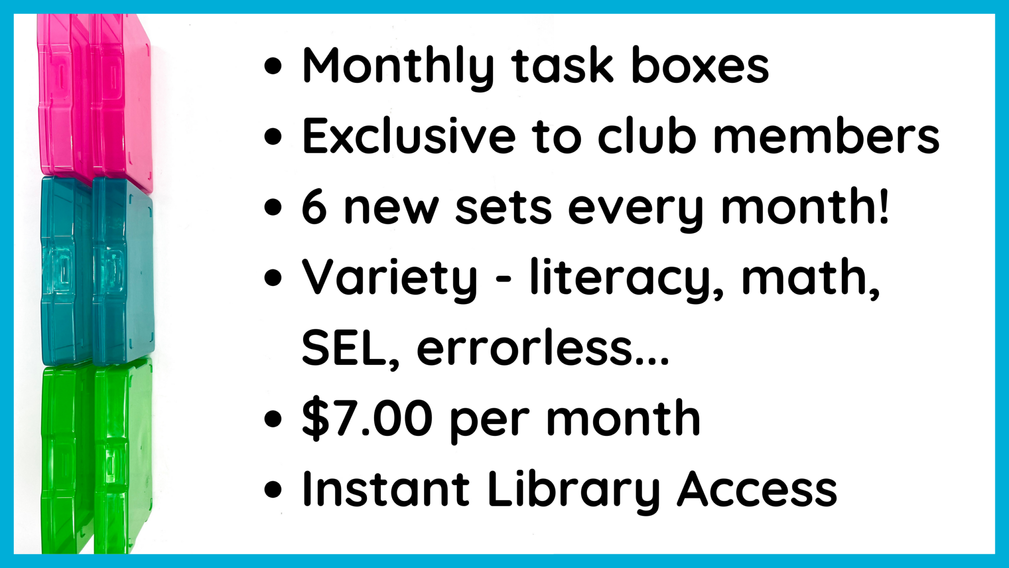 Task Boxes for Special Educators - Positively Learning